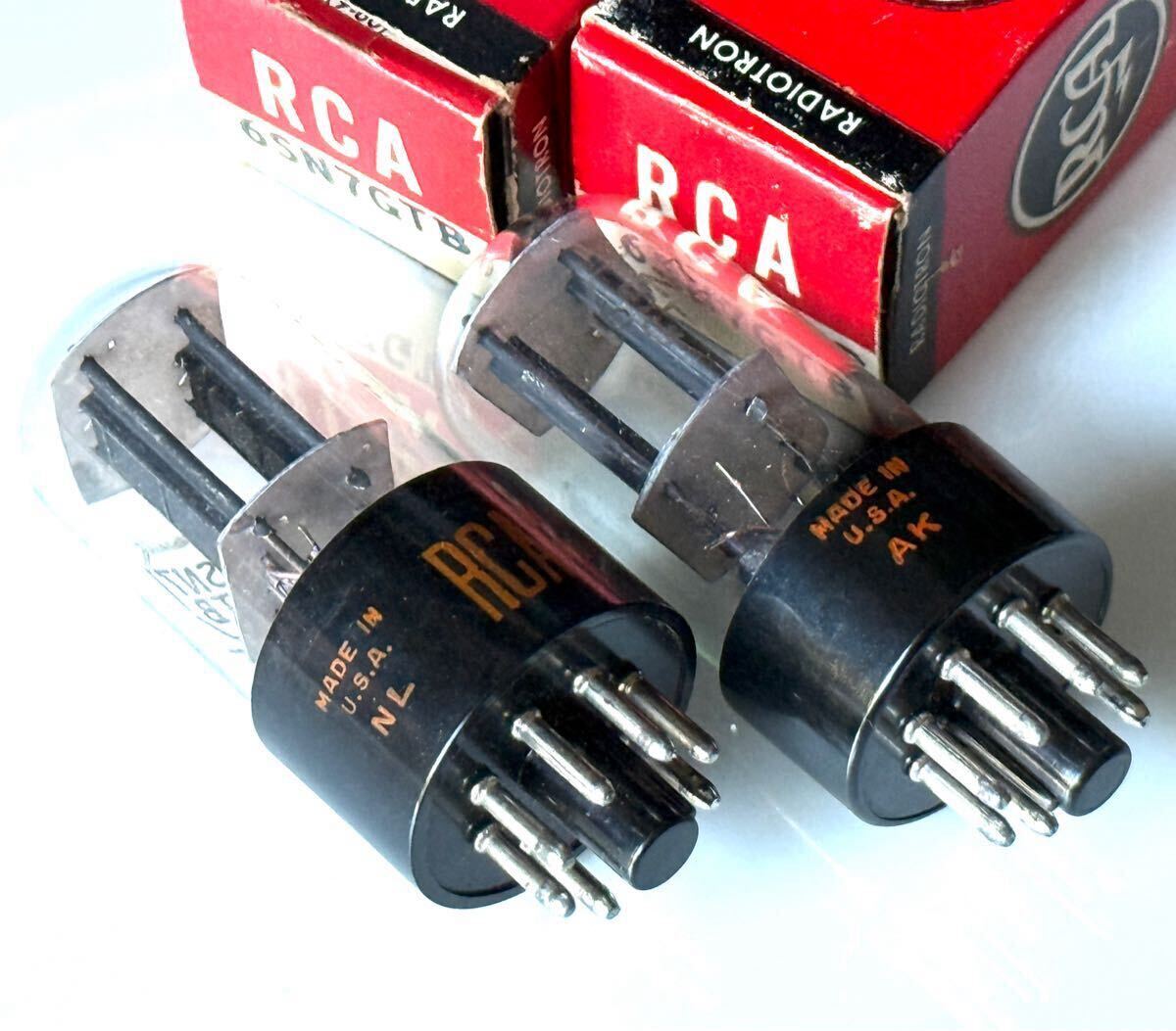 Yahoo!オークション - RCA 6SN7 GTB 2本一組 元箱入未使用品