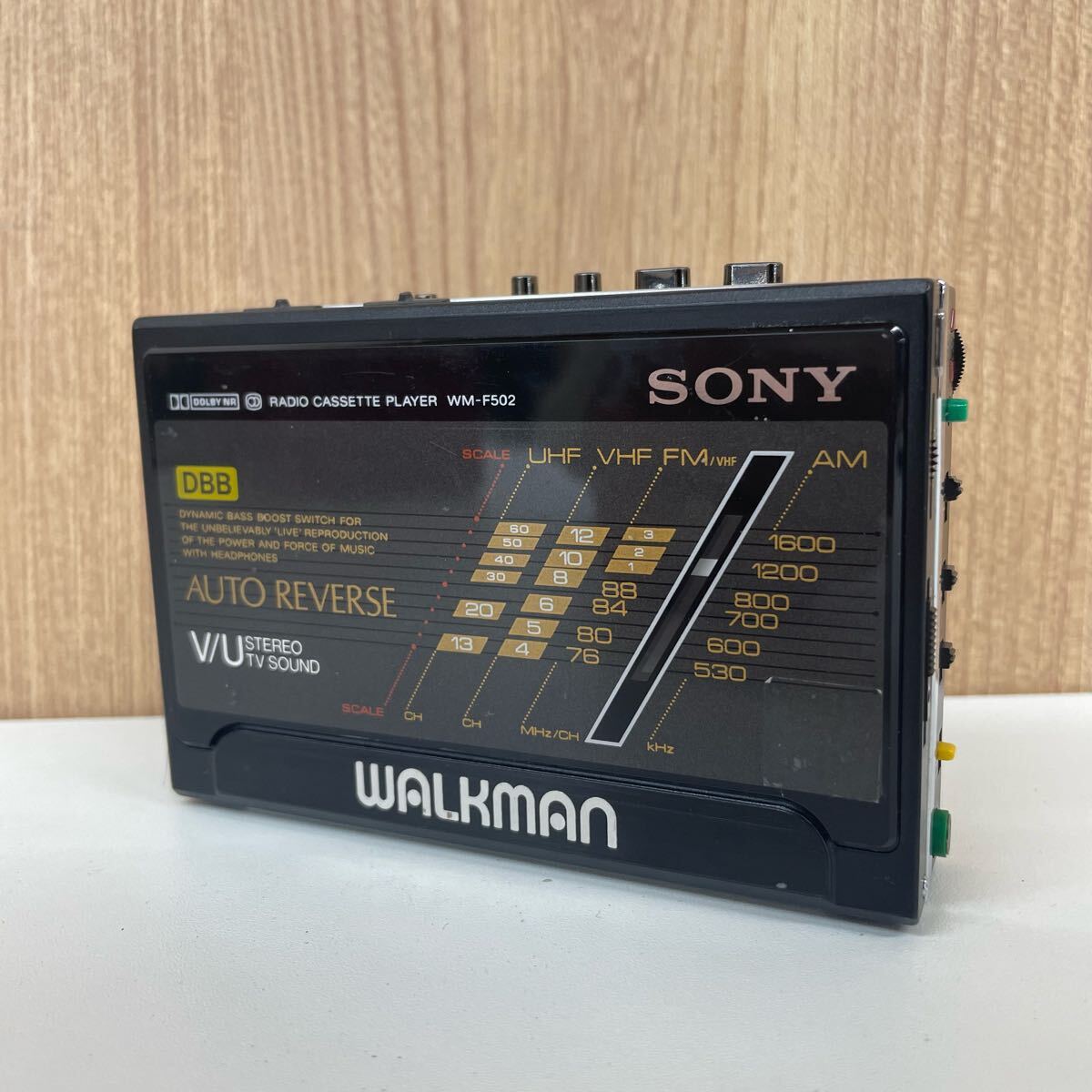 Yahoo!オークション - 【E0】 Sony WM-F502 ウォークマン カセットウォ...