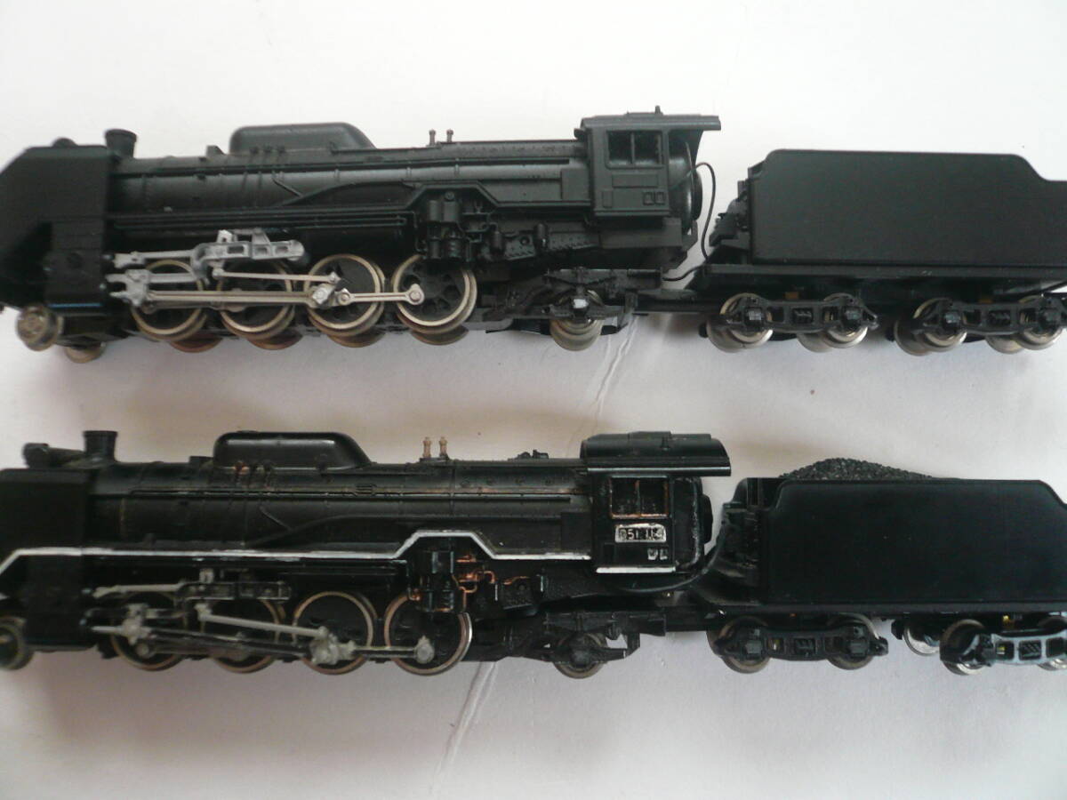 Yahoo!オークション - KATO/D51（旧製品)重連＋TOMY/ツム・カ＋シバサ...