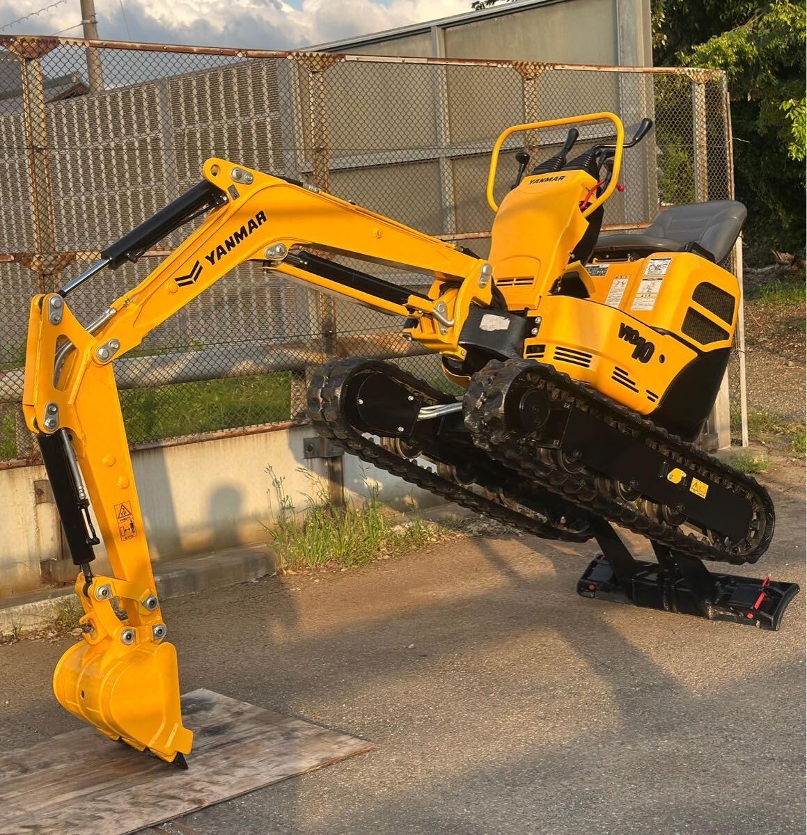 Yahoo!オークション - ヤンマー VIO10-2A 1トン クラス ミニ油圧ショベ...