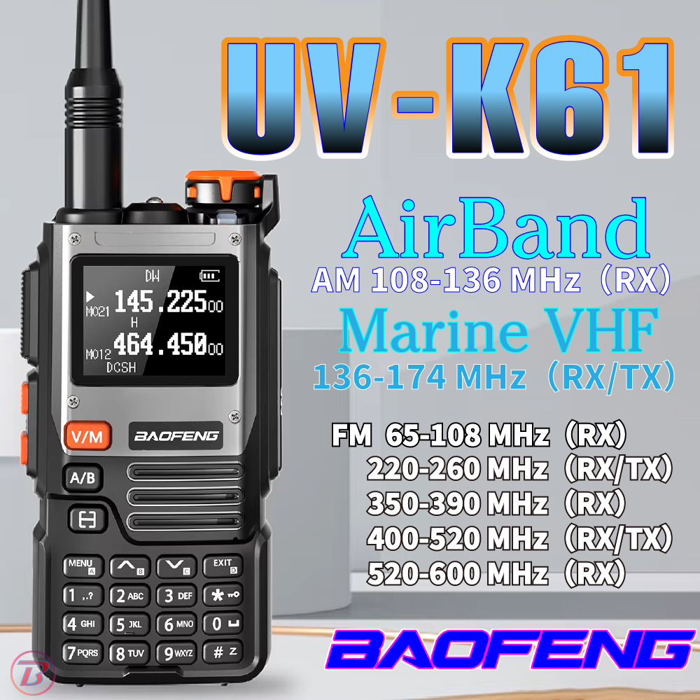 Yahoo!オークション - 送料無料 Baofeng UV-K61 マルチバンド 新品/未...