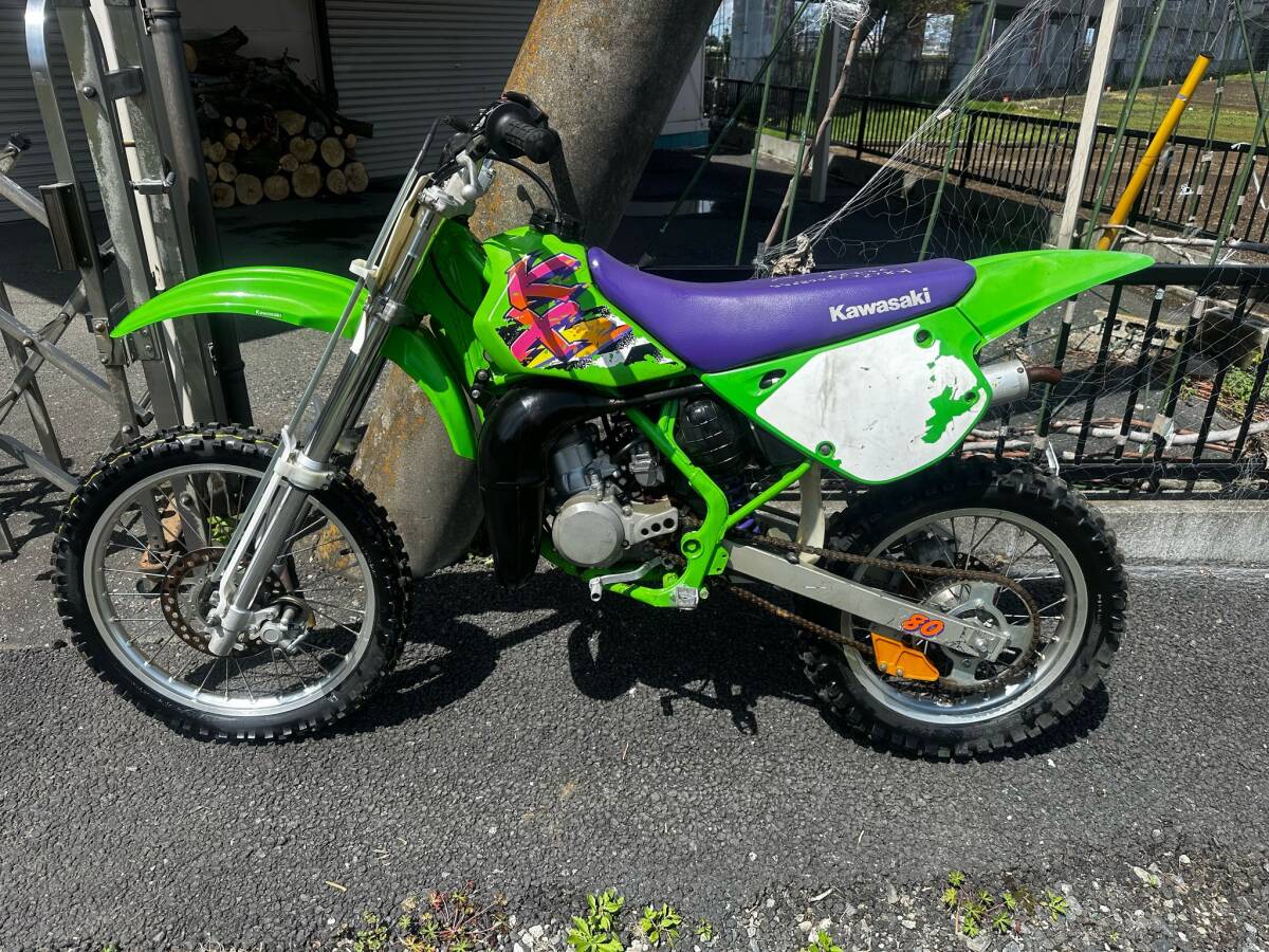 Yahoo!オークション - KAWASAKI KX80 KX80V カワサキ