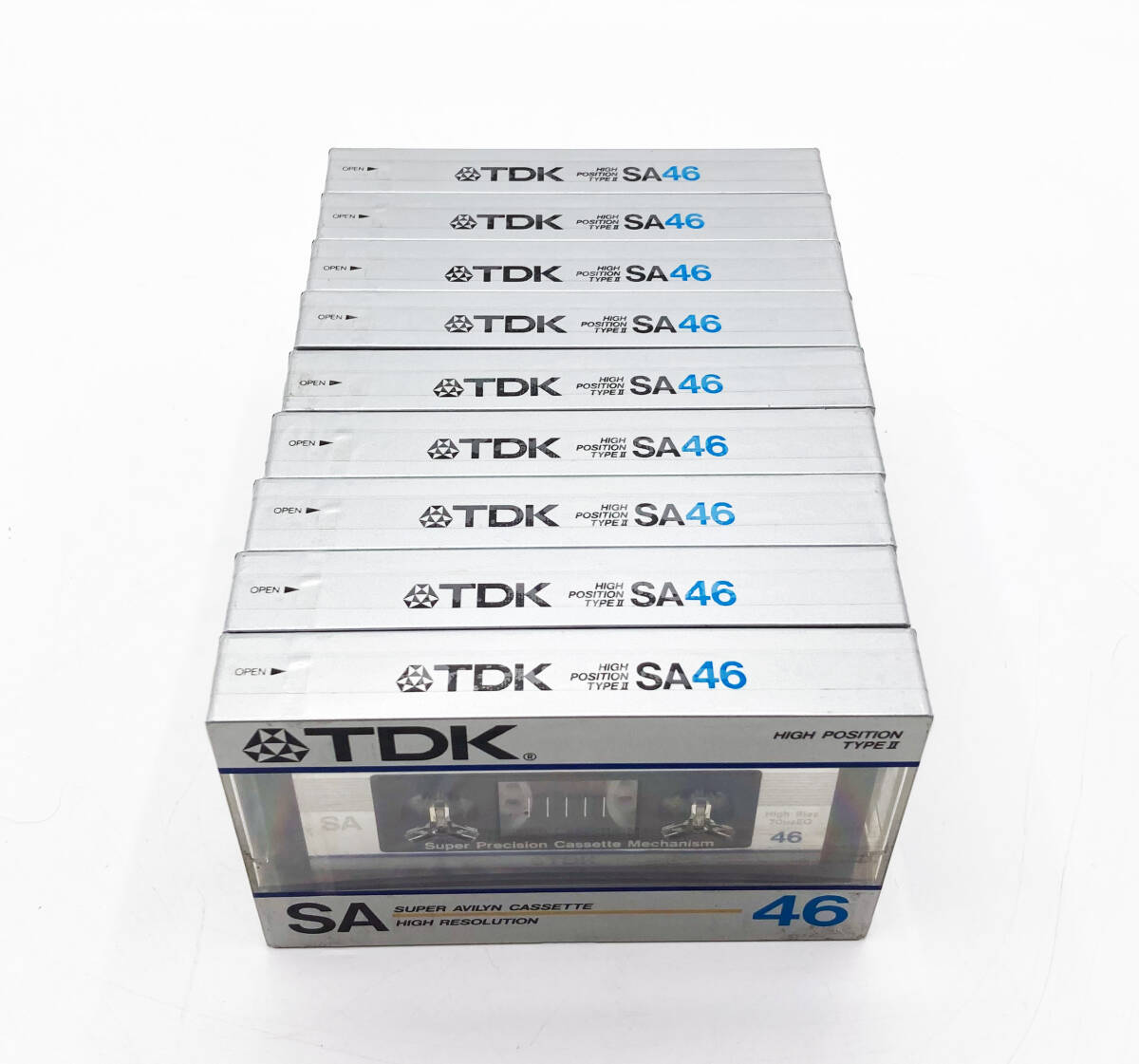Yahoo!オークション - 【新品未開封・9本セット】TDK SA-46 ハイポジシ...