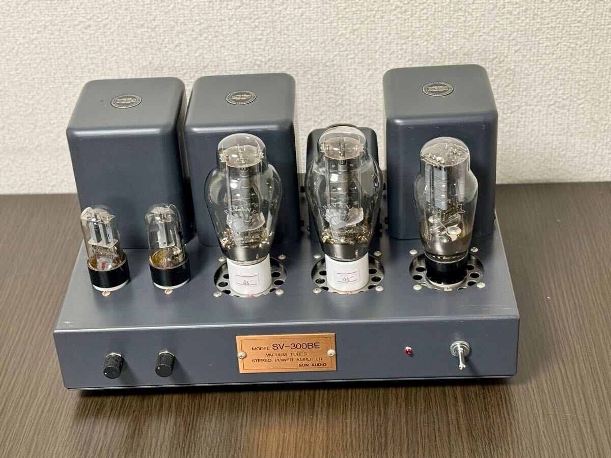 Yahoo!オークション - SUN AUDIO SV-300BE 300B 真空管アンプ 動作品 ...