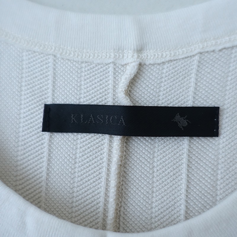 Yahoo!オークション - クラシカ KLASICA コットンストライプタンクトッ...