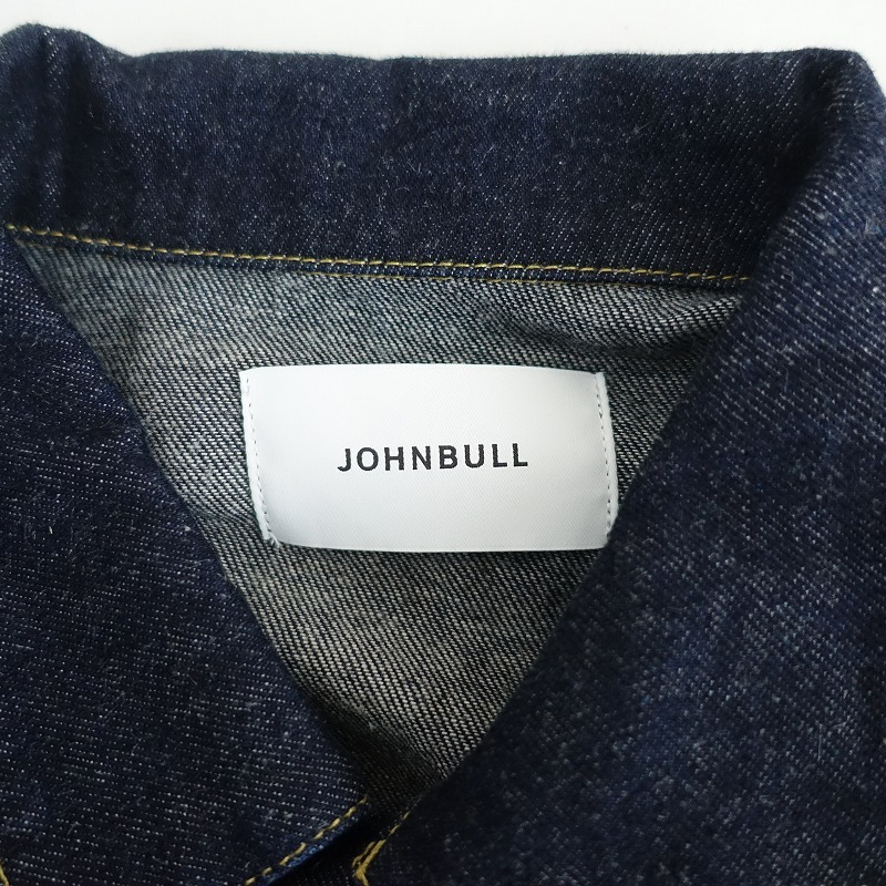 Yahoo!オークション - ジョンブル Johnbull コットンリネンデニムジャ...