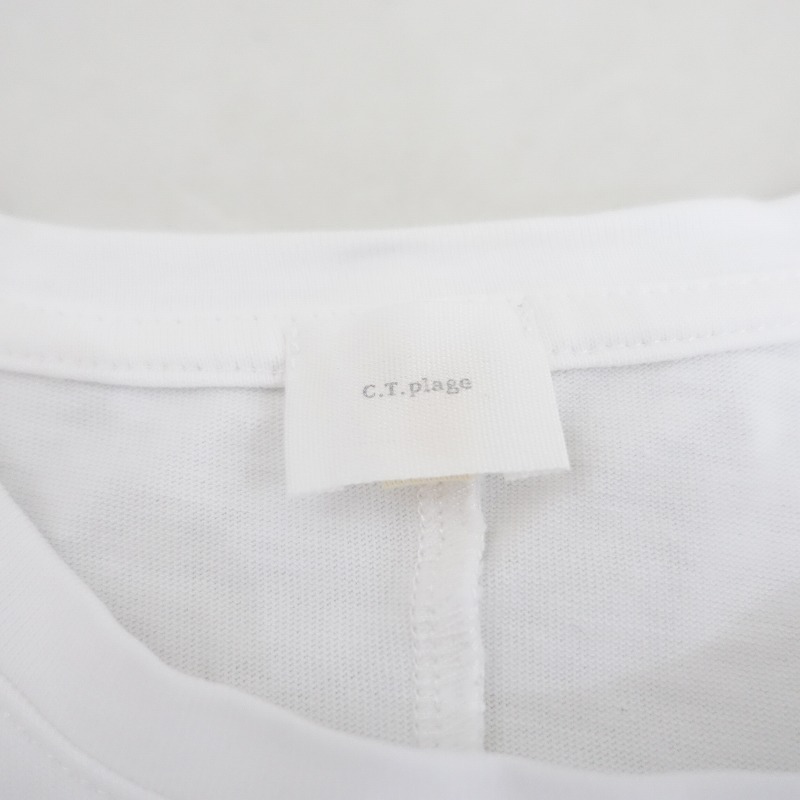 Yahoo!オークション - シーティープラージュ c.t.plage コットンジャー...