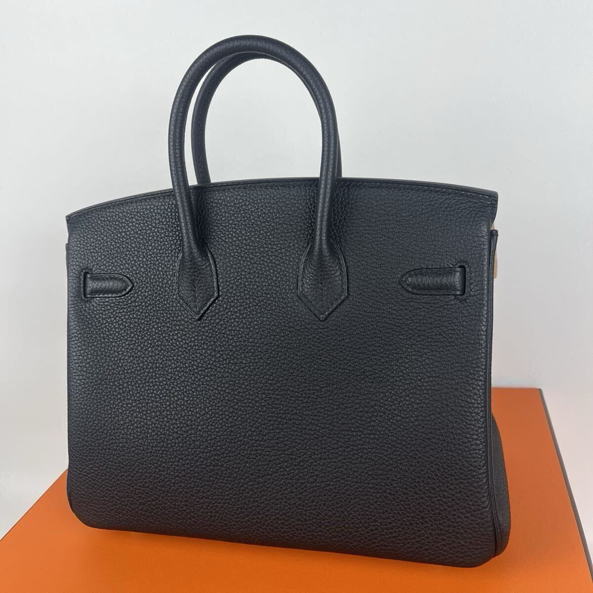 Yahoo!オークション - エルメス バーキン25 2024年購入 W刻印 ブラック...