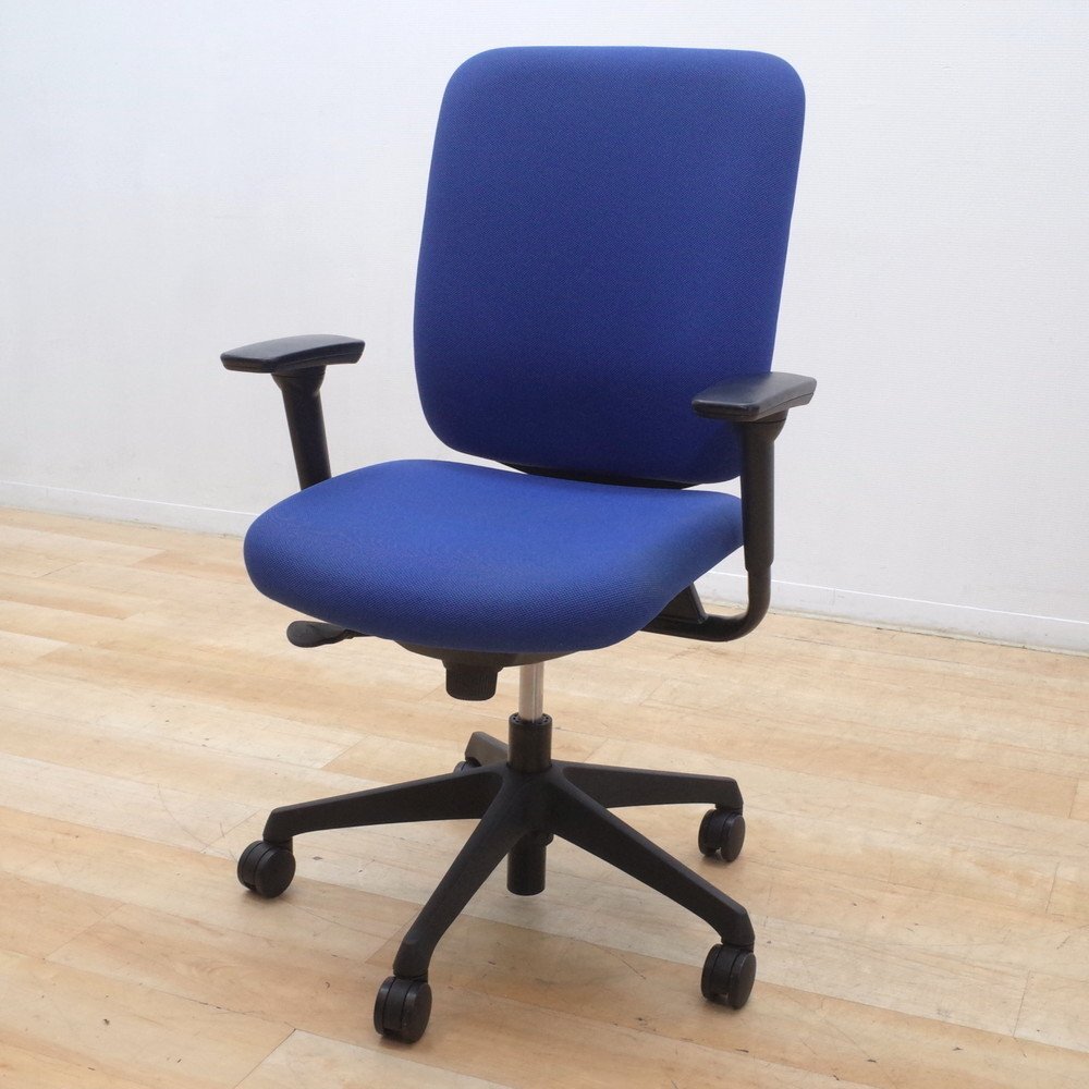 Yahoo!オークション - オカムラ okamura CG-R 肘付オフィスチェア CN85...