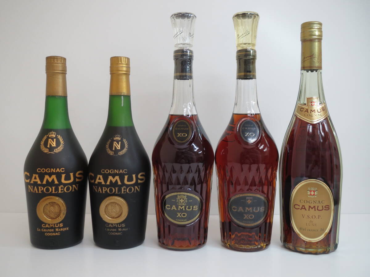 Yahoo!オークション - (a-1) CAMUS カミュ XO・ナポレオン・VSOP 各700...