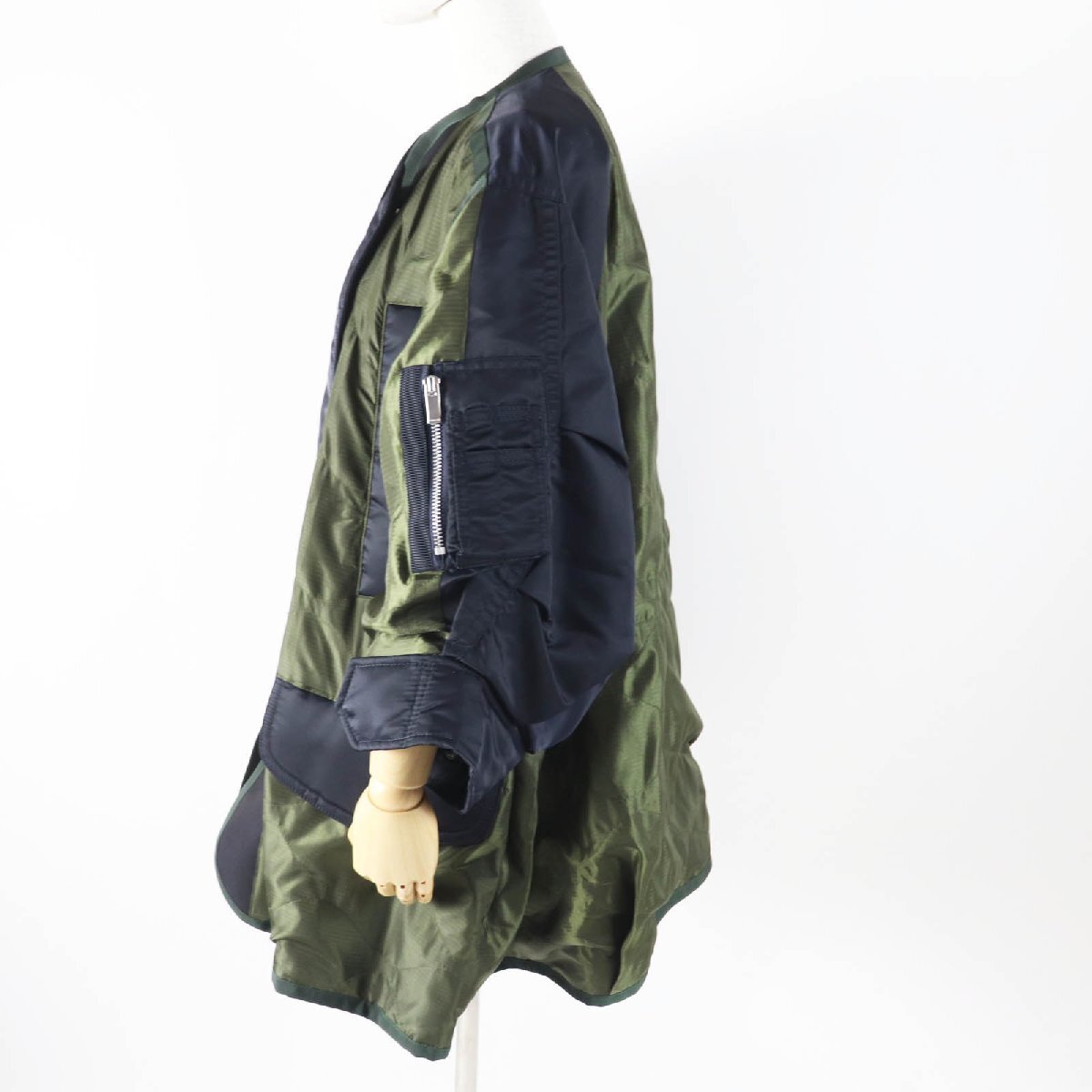 Yahoo!オークション - 極美品 Sacai サカイ 23SS 23-06477 Quilted Jac...