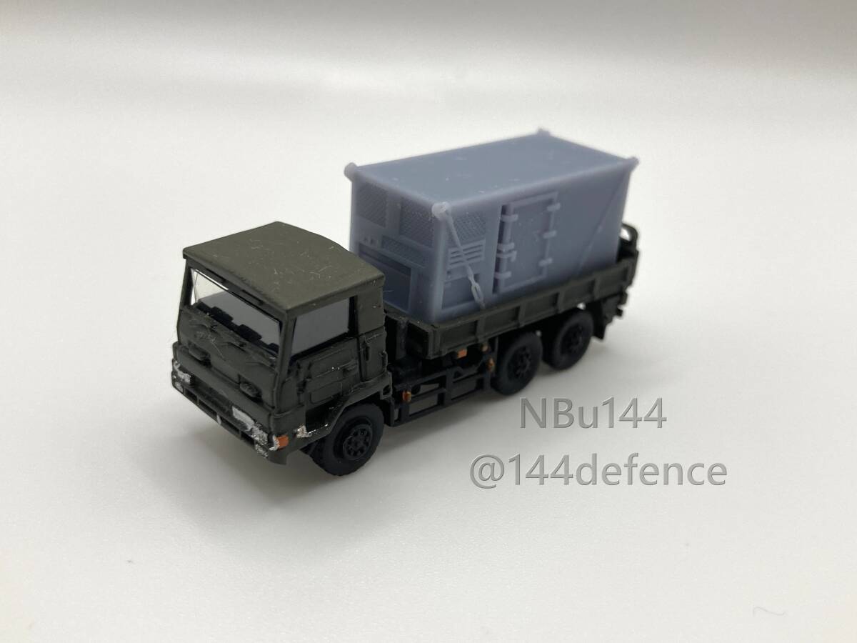 Yahoo!オークション - 【1/144 陸上自衛隊】3 1/2tトラック用冷蔵・冷...