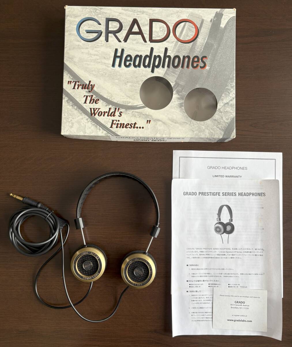 Yahoo!オークション - GRADO SR325i プレミアムヘッドホン イヤーパッ...