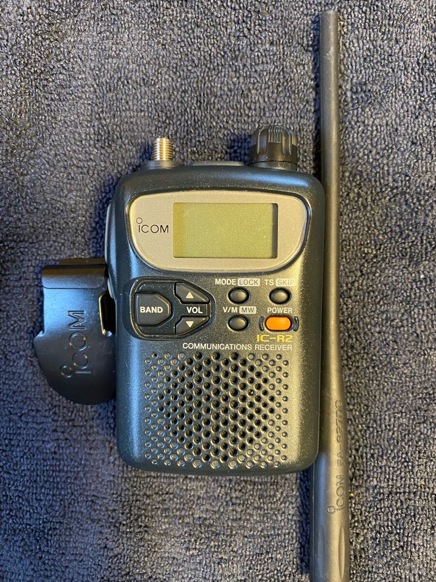 Yahoo!オークション - ICOM IC-R2 COMMUNICATIONS ECEIVER 広帯域受信...