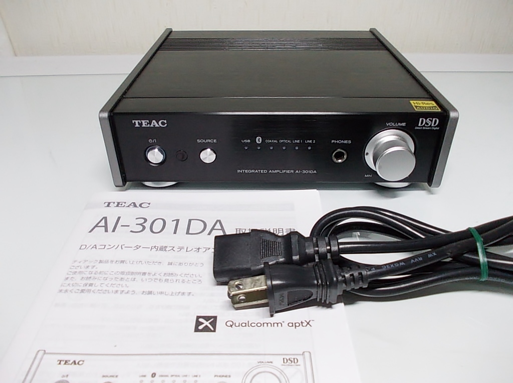 TEAC AI-301DA Hi-Rez対応 DAC機能内蔵プリメインアンプ ティアック(その他)｜売買されたオークション情報、yahooの商品情報をアーカイブ公開 - オークファン ...