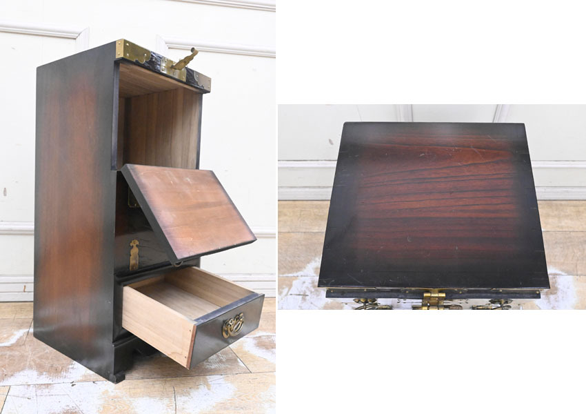 Yahoo!オークション - EC12 希少スリムタイプ 李朝 バンダチ 真鍮飾 小...