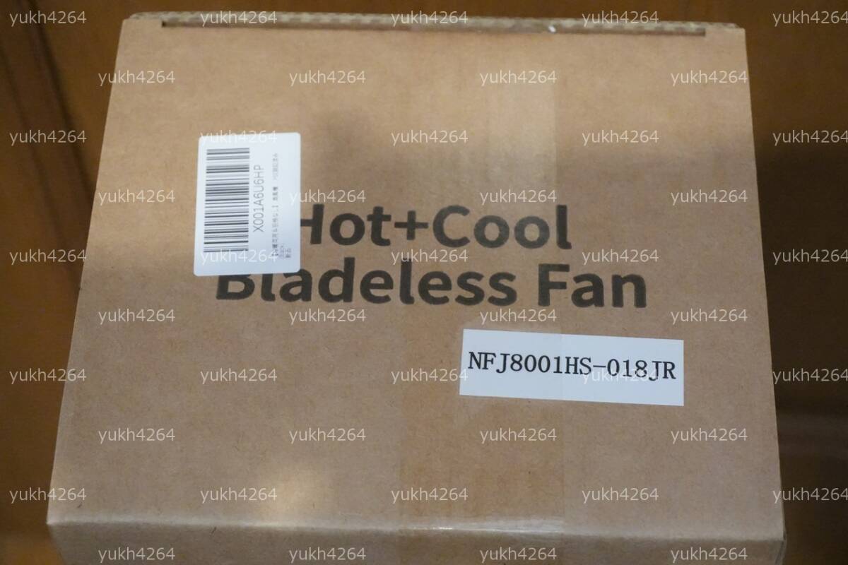 Yahoo!オークション - 【新品】IraTime AM-018JR 黒 羽なし扇風機 Hot&...