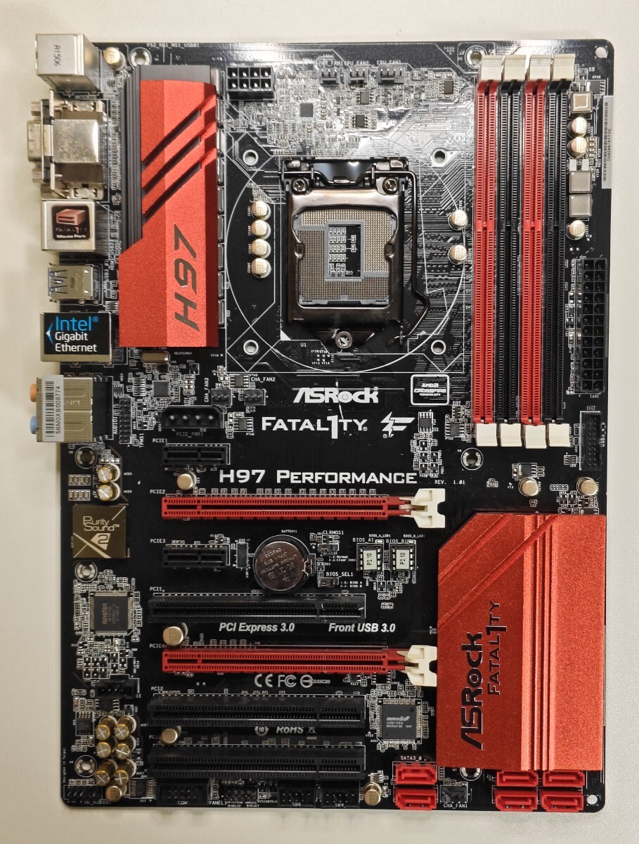 Yahoo!オークション - ASRock H97 Performance LGA1150 マザーボード
