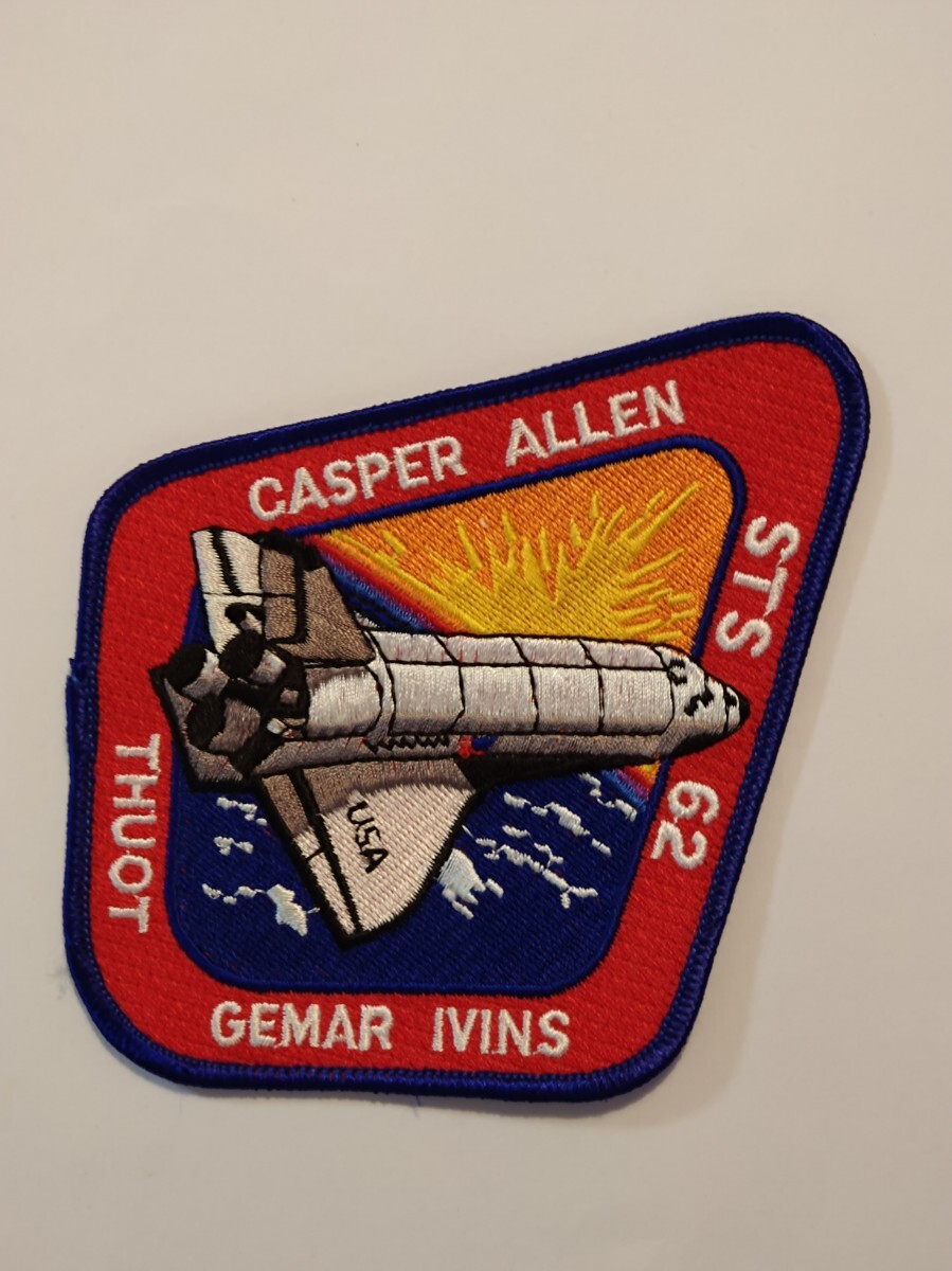 Yahoo!オークション - NASA ワッペン パッチ USA STS-62