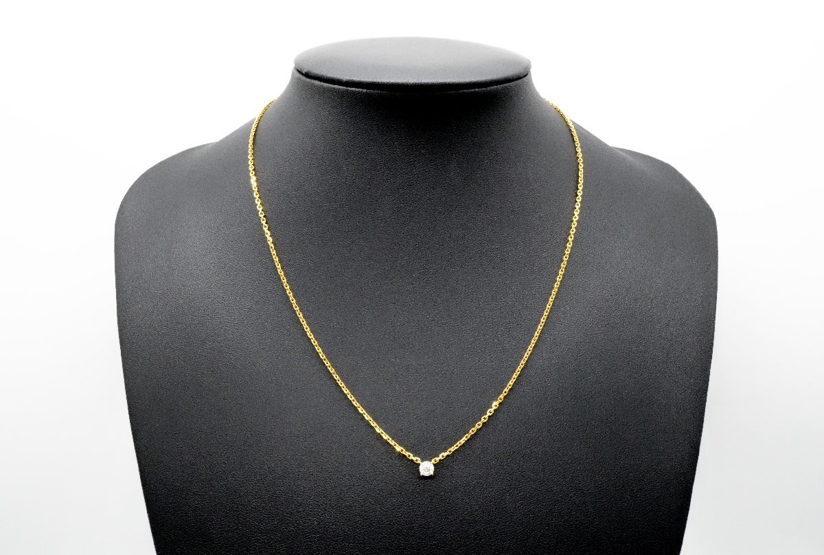1円 Cartier カルティエ ラブサポートネックレス ダイヤ K18YG D0.24ct 4.8g 1粒ダイヤ N7046100(ネックレス、ペンダント、チョーカー)｜売買された ...