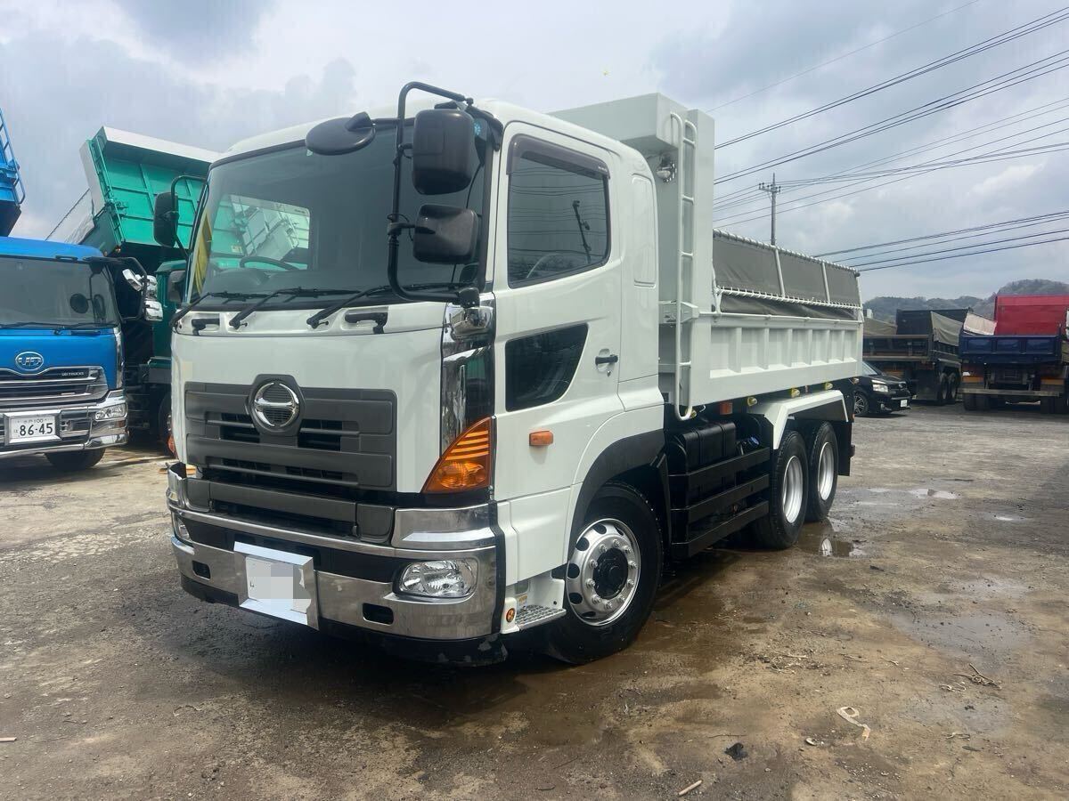 Yahoo!オークション - 【車検付き】日野 プロフィア/ ダンプC396-631 ...