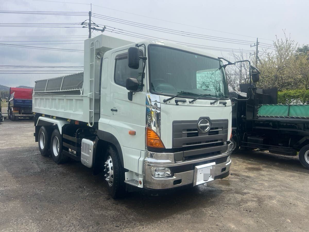 Yahoo!オークション - 【車検付き】日野 プロフィア/ ダンプC396-631 ...