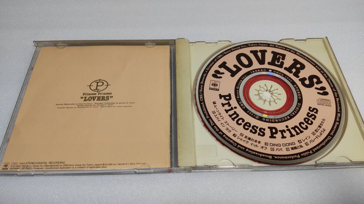 Yahoo!オークション - A1150 「CD」 LOVERS / PRINCESS PRINCESS
