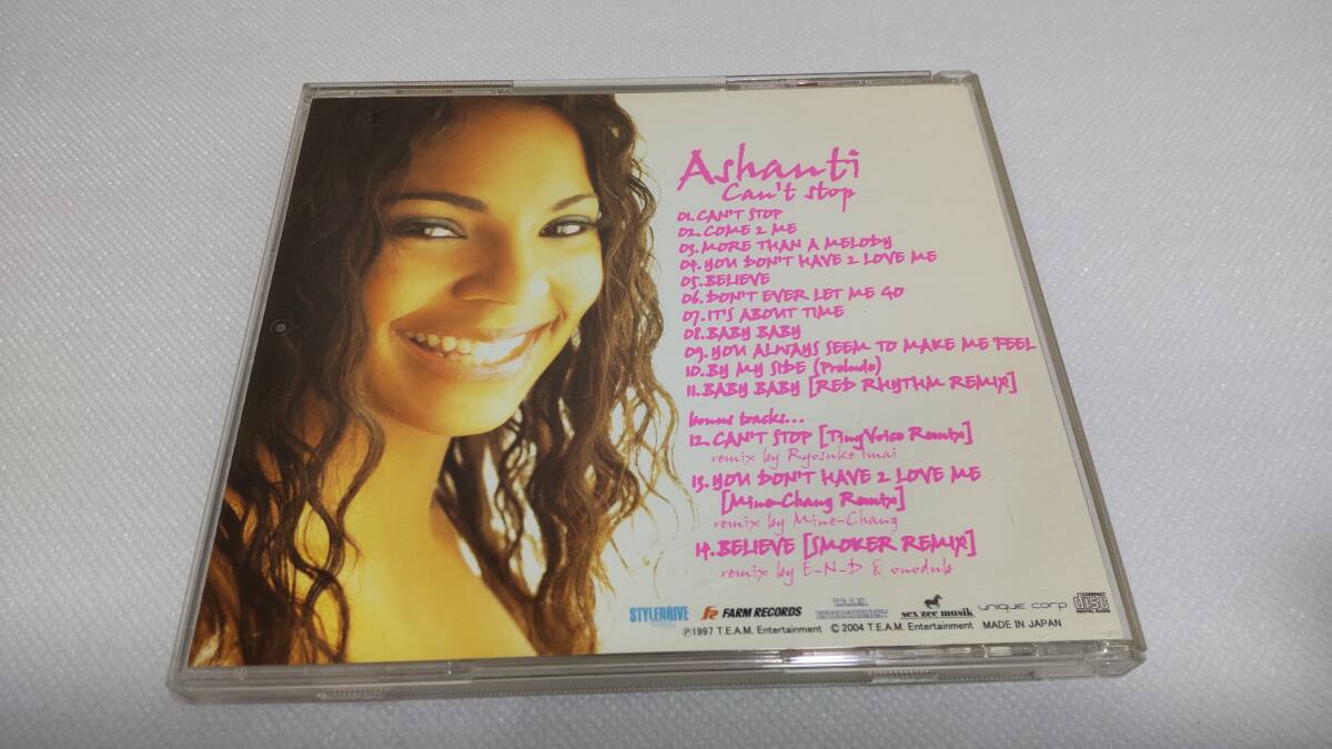 Yahoo!オークション - A1274 「CD」 CAN’T STOP / アシャンティ キャ...