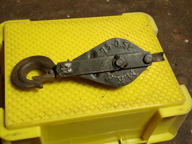 Yahoo!オークション - ②【MKK】ミニスナッチ 滑車 スナッチブロック 7...