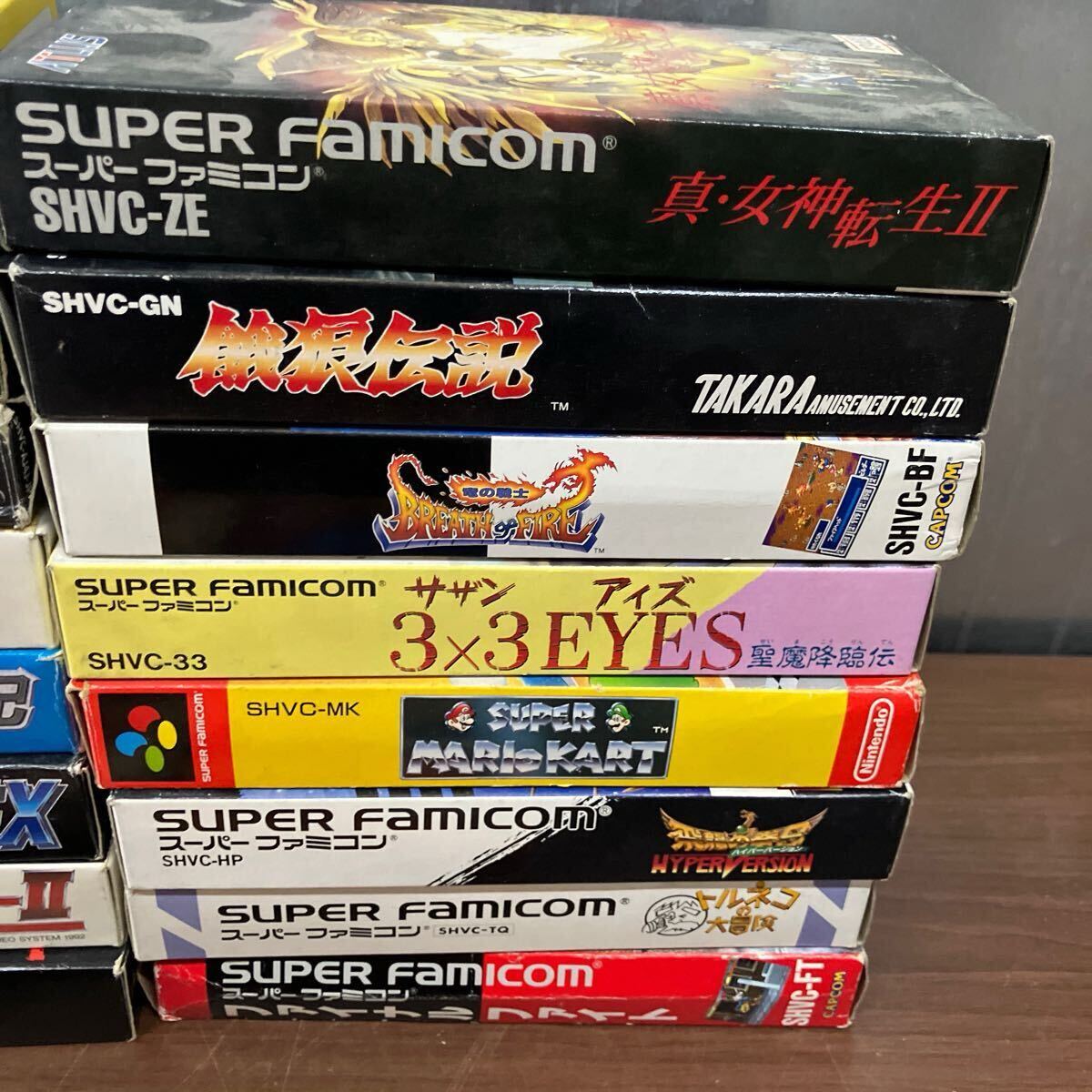 Yahoo!オークション - SFC MADARA 幽遊白書 銀狼伝説 マリオ 女神転生 ...