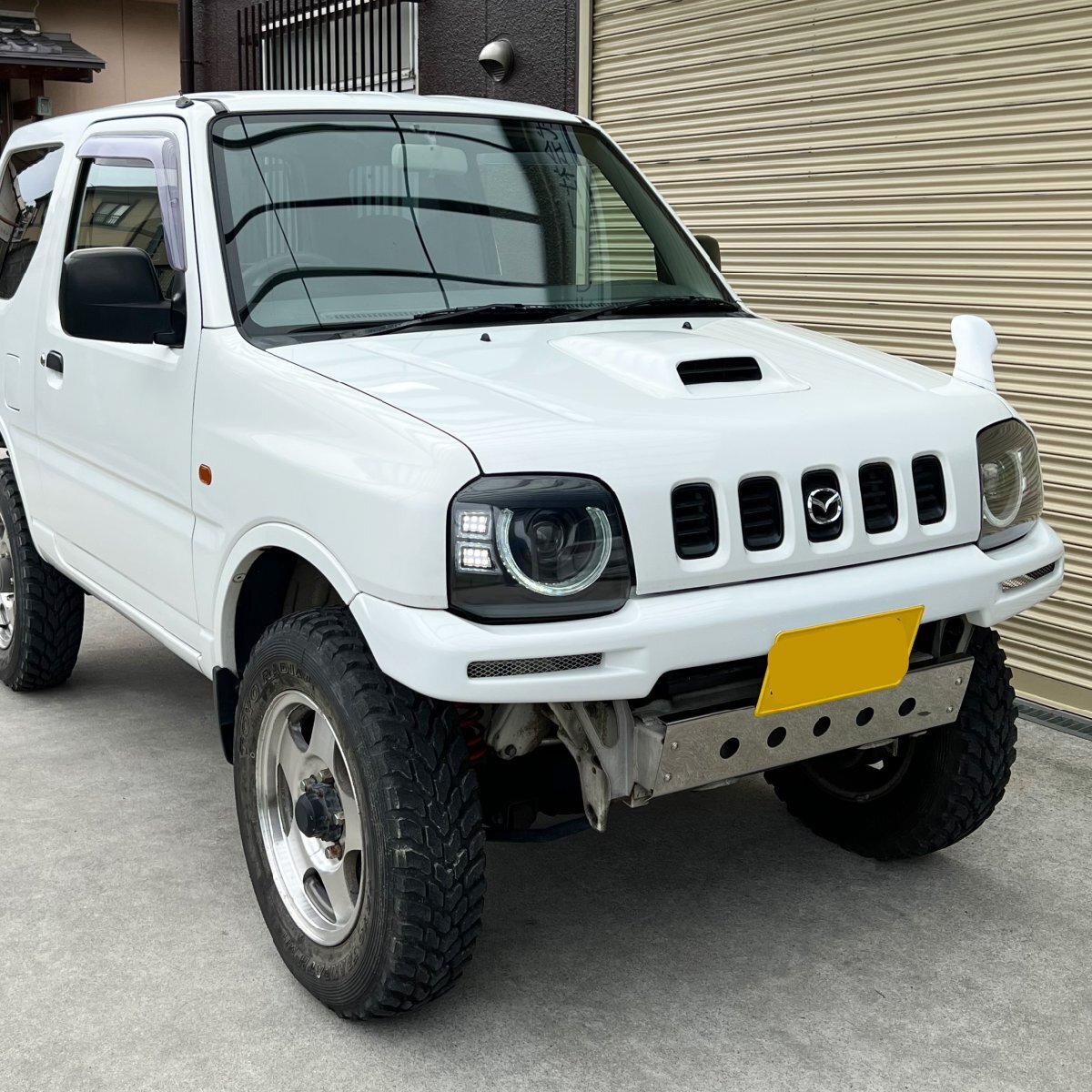 Yahoo!オークション - JB23 ジムニー LED ヘッドライト プロジェクタ...