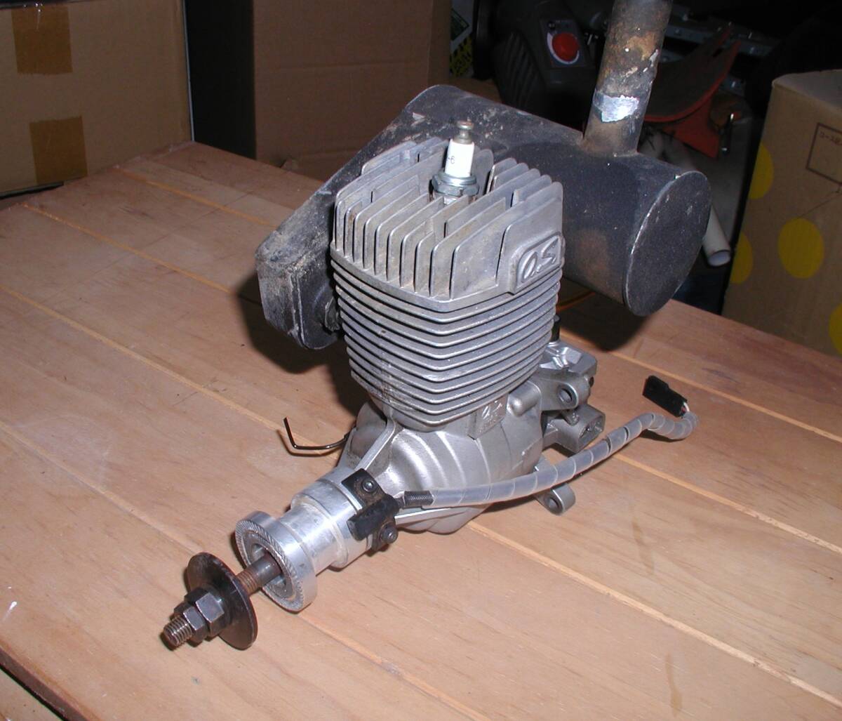 Yahoo!オークション - OS GT33 ガソリンエンジン スピンナー キルスイ...