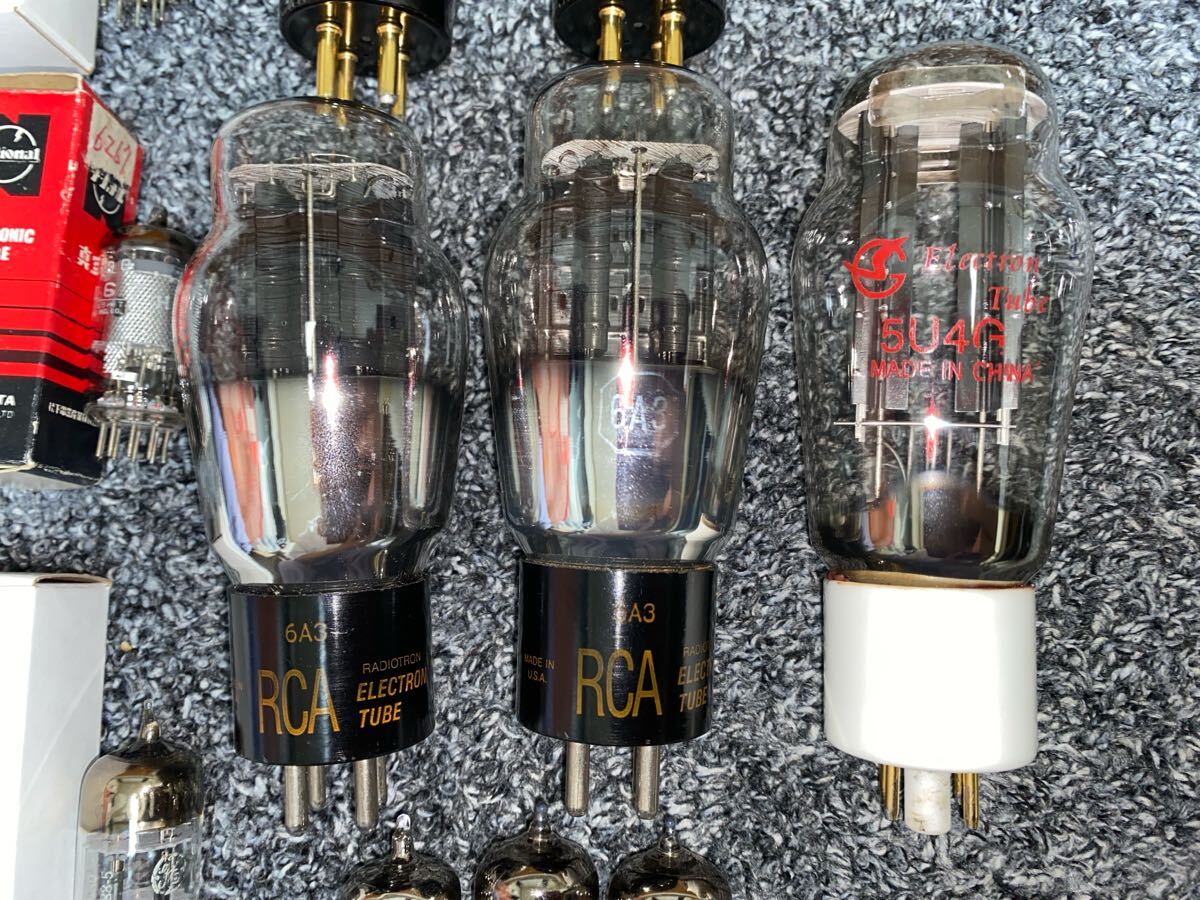 Yahoo!オークション - 真空管 まとめ売り PSVANE National 6A3 12AX7EH
