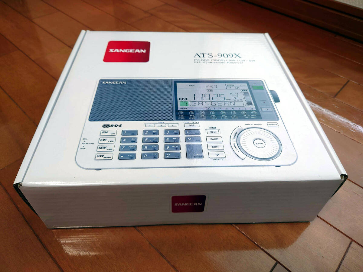 Yahoo!オークション - SANGEAN ATS-909X 新品同様 ワールドバンドラジ...