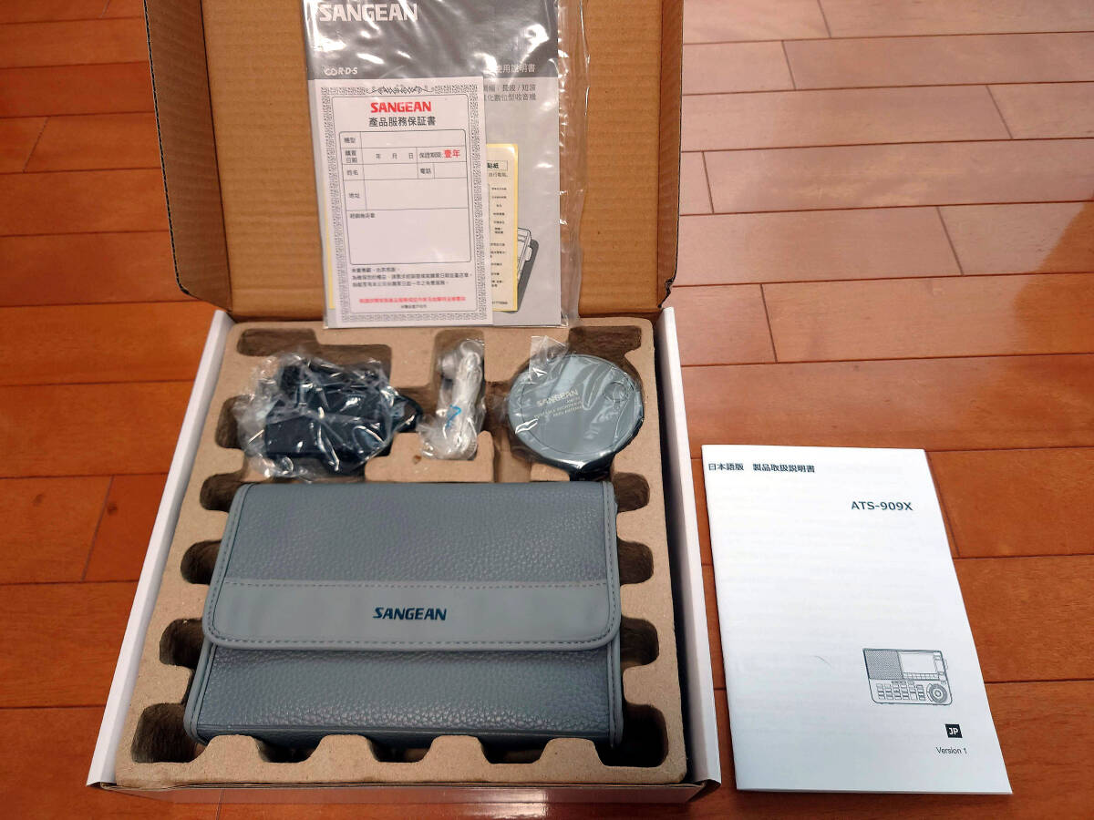Yahoo!オークション - SANGEAN ATS-909X 新品同様 ワールドバンドラジ...