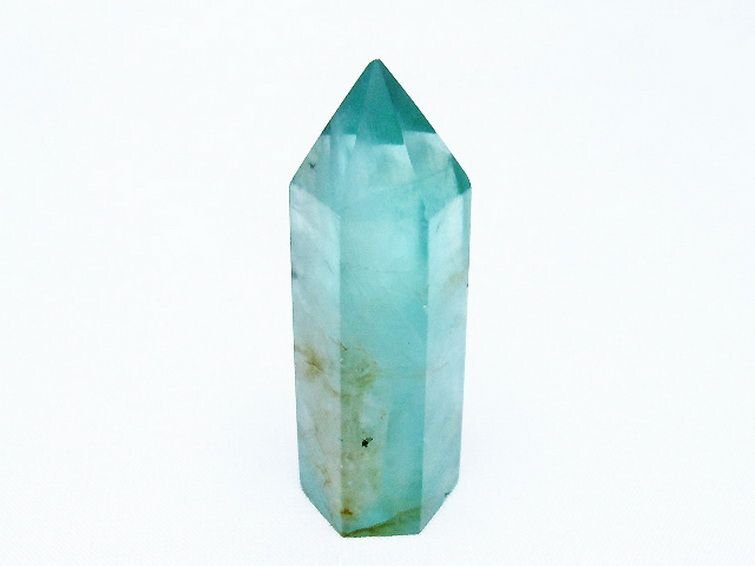 Yahoo!オークション - 誠安 超レア極品天然AAAフローライト六角柱[T594...