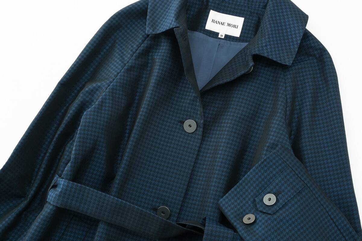 Yahoo!オークション - 美品 素敵130 ハナエモリ11万 38size/9号 コート...