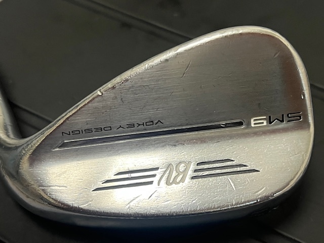 Yahoo!オークション - VOKEY SM9 50-12Fツアークローム（2年使用）& 56...