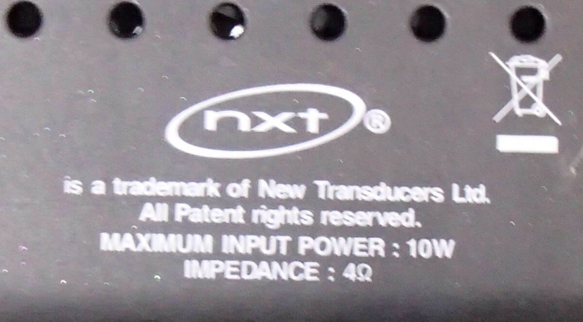 Yahoo!オークション - nxt 平面スピーカーセット 4Ω10W