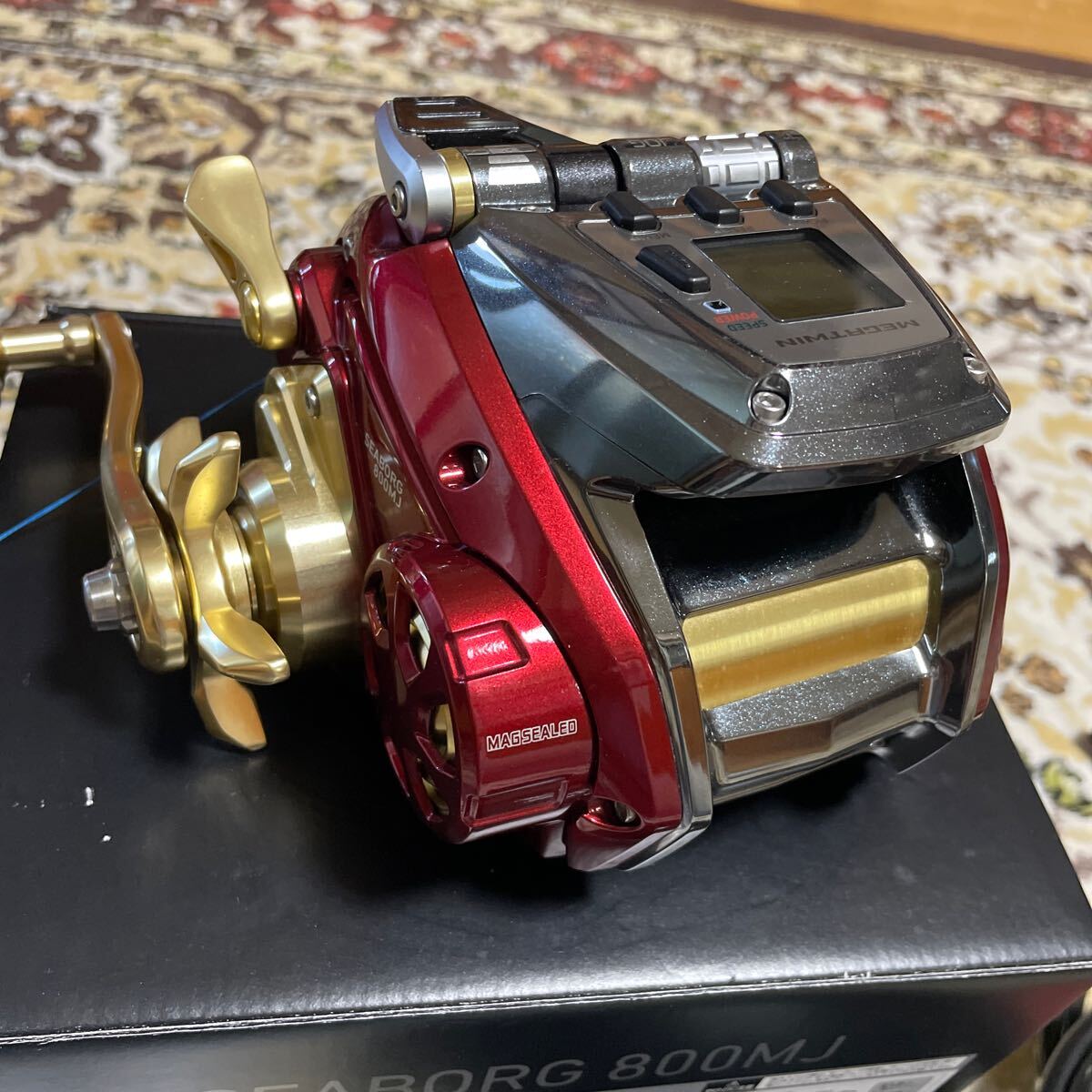 Yahoo!オークション - 電動リール ダイワシーボーグ800MJ