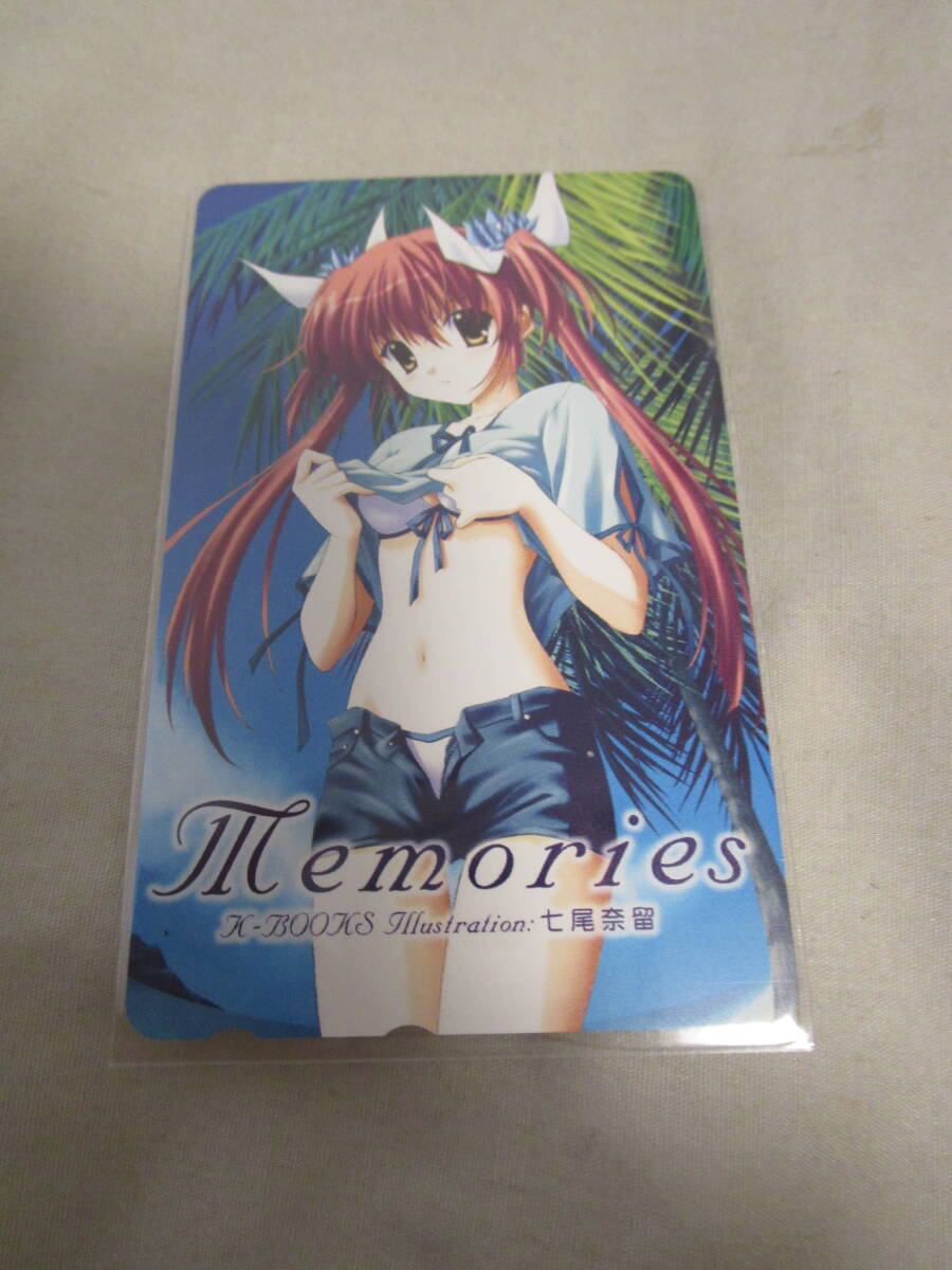 Yahoo!オークション - 【Q242】Memories 七尾奈留 テレカ