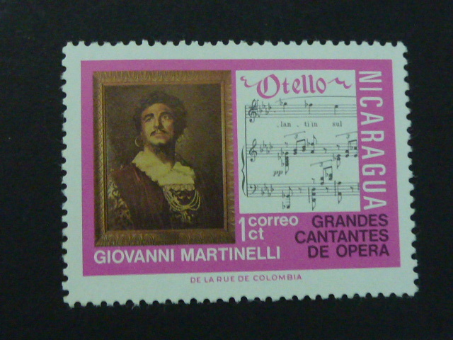 K83 ニカラグア切手 ヴェルディ オセロ ジョバンニ マルティネツリ(ヨーロッパ)｜売買されたオークション情報、yahooの商品情報をアーカイブ公開 - オークファン（aucfan.com）