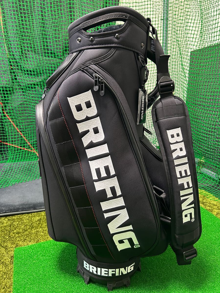 Yahoo!オークション - 中古美品 ブリーフィング ゴルフ キャディバッグ...