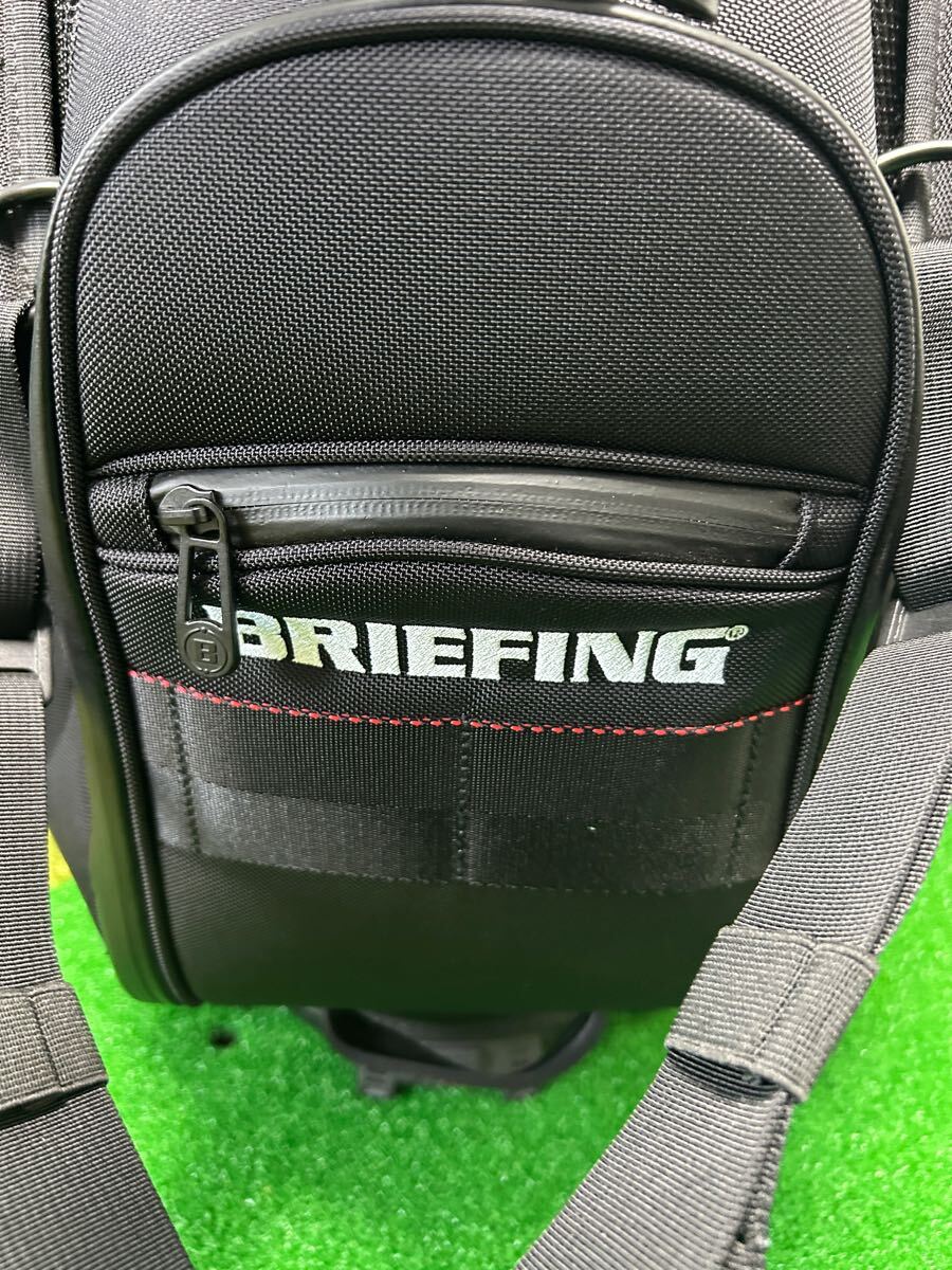 Yahoo!オークション - 中古美品 ブリーフィング ゴルフ キャディバッグ...