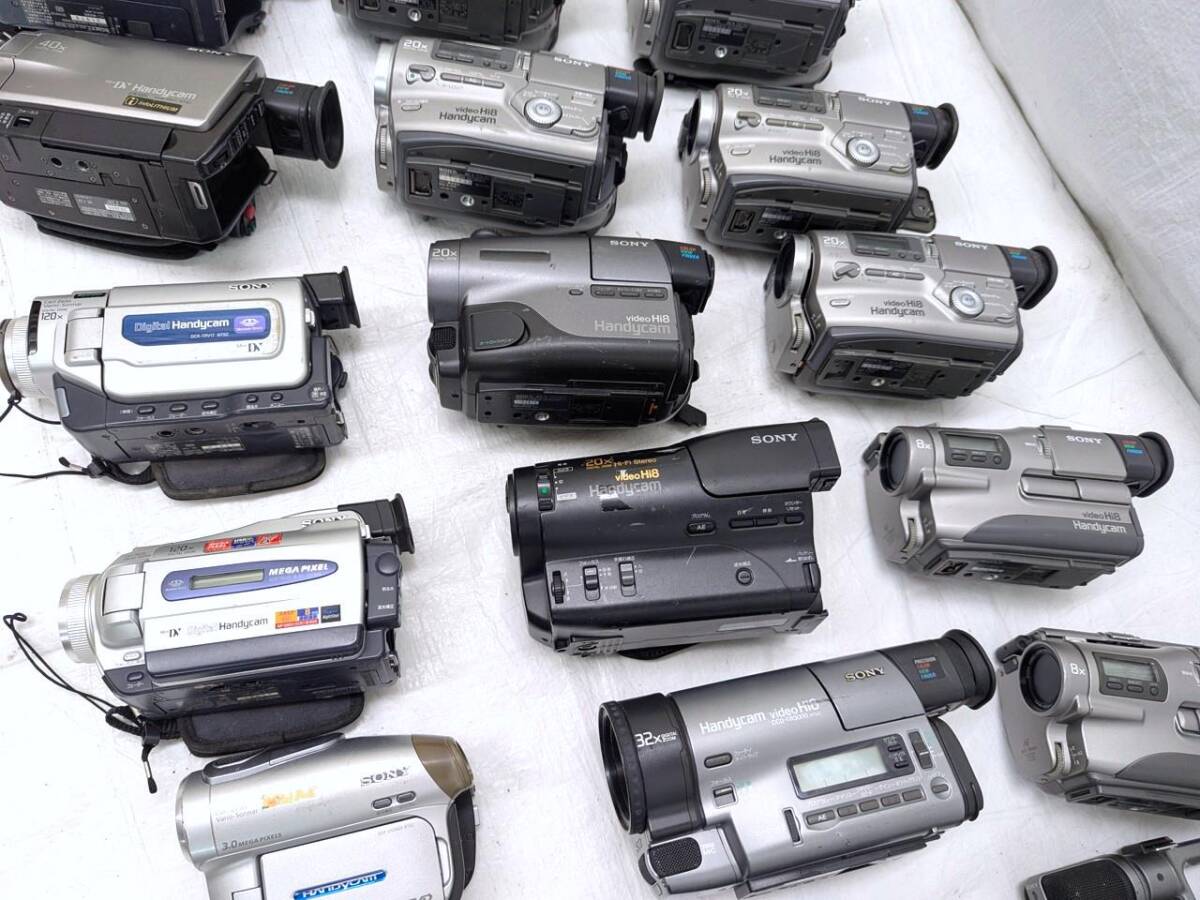 Yahoo!オークション - J239 動作未確認 SONY ソニー miniDV 8mm DVD ビ...