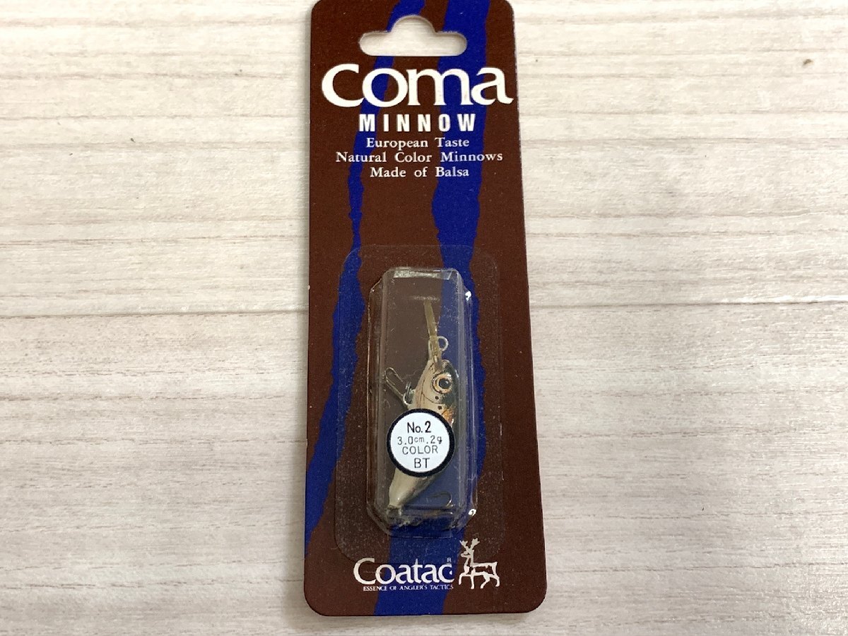 Yahoo!オークション - Coatac comaミノー 5個セット 未使用品