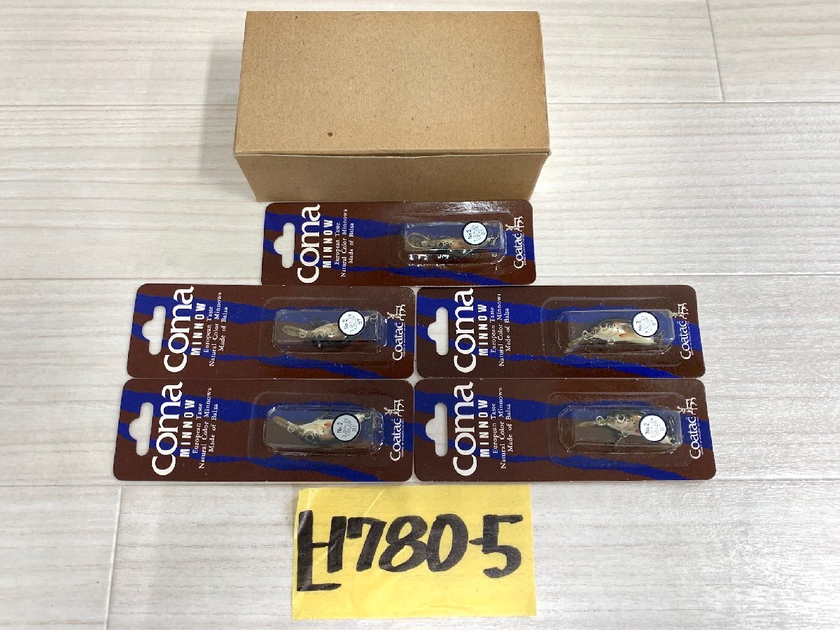 Yahoo!オークション - Coatac comaミノー 5個セット 未使用品