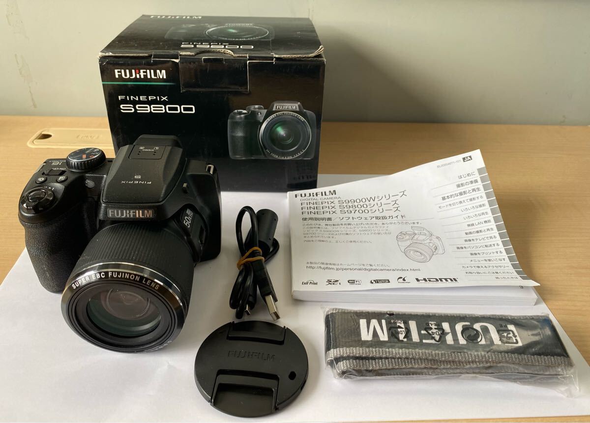 Yahoo!オークション - FUJIFILM FINEPIX S9800 動作未確認