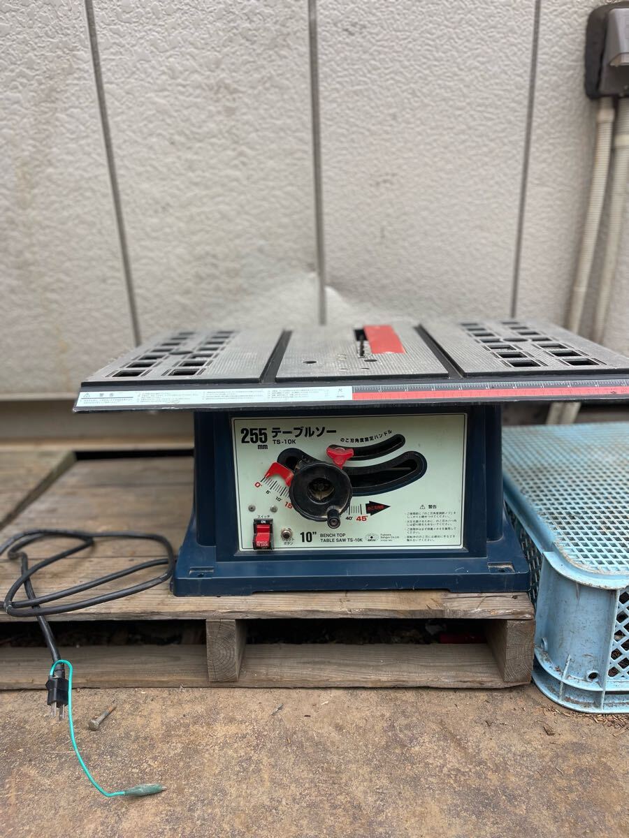 Yahoo!オークション - テーブルソー TS-10K 255㎜