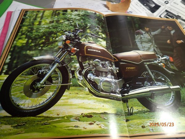 Yahoo!オークション - ホンダ CB500T カタログ